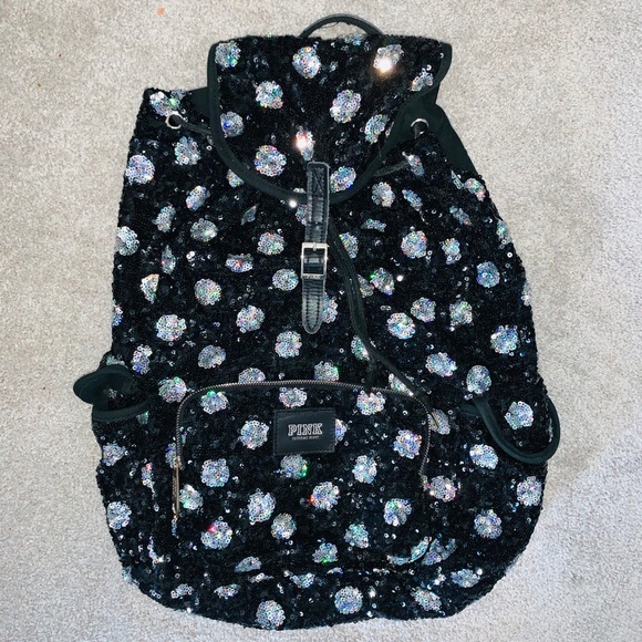 PINK Victoria's Secret | Bags | Pink By Victorias Secret Backpack Rare ...